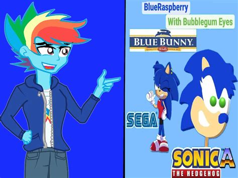 Rainbow Blitzs Reaction To Sonica Popsicle Poster By Mizit On Deviantart