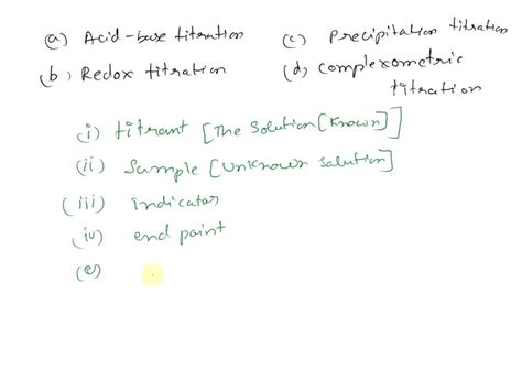5 Similarities Between Types Of Titration Acid Base Titration Redox