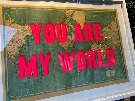 You Are My World The Real Hackney Dave Mappery