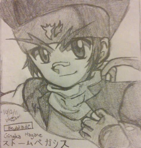 Gingka Hagane Drawing By Jackstarbraker Dragoart