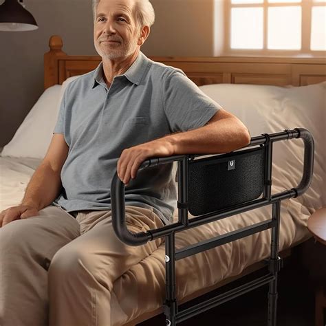 Removable Handicap Bed Rails Vive Stand Assist Mobility Standing Aid