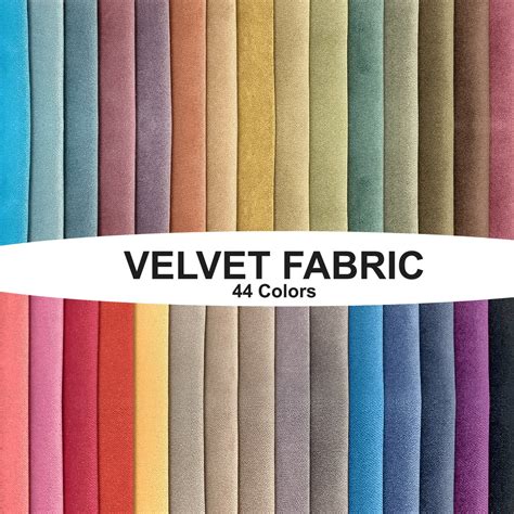 Velvet Upholstery Fabric Cotton Velvet By The Yard Fabric For Sofa Chair Velvet Curtain Bed