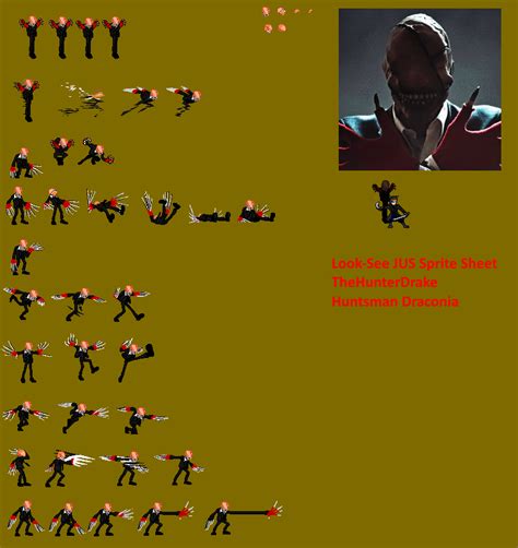 Look See Jus Sprite Sheet By Thehunterdrake On Deviantart