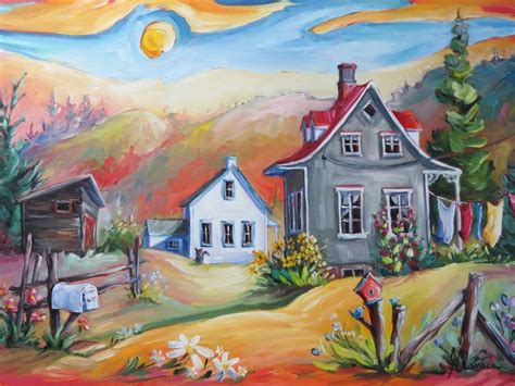 Portfolio Oeuvres Et Toiles Suzanne Claveau Artiste Peintre Artofit