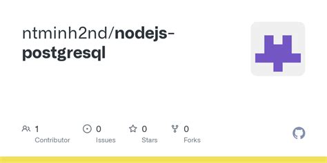 Github Ntminh2ndnodejs Postgresql