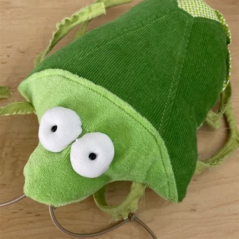 Green Or Gray Stink Bug Plushie Green Little Plush Insect Stuffed Stinkbug Toy Little Pest