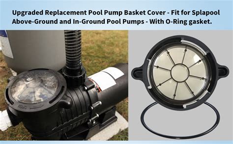 Upgraded Pool Pump Basket Coverreplacement Pool Pump Lid Compatible With Splapool