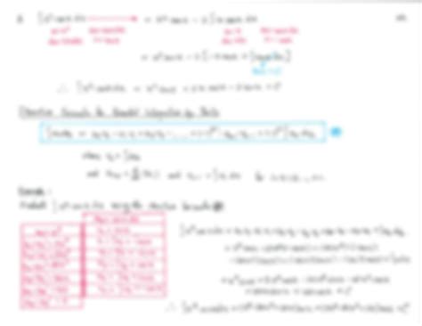 Solution Integrals Integration Notes Studypool