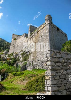 Doria Castle Castello Doria Porto Venere Portovenere Italy Stock