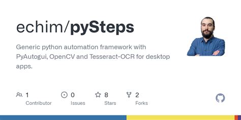 GitHub Echim PySteps Generic Python Automation Framework With PyAutogui OpenCV And Tesseract