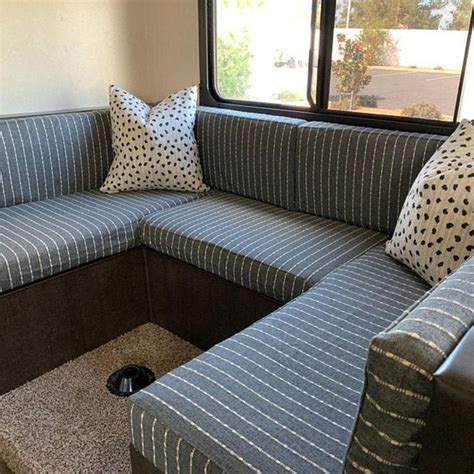 Rv Camper Cushion Covers Upholstery For Rvs Campers Motor Homes