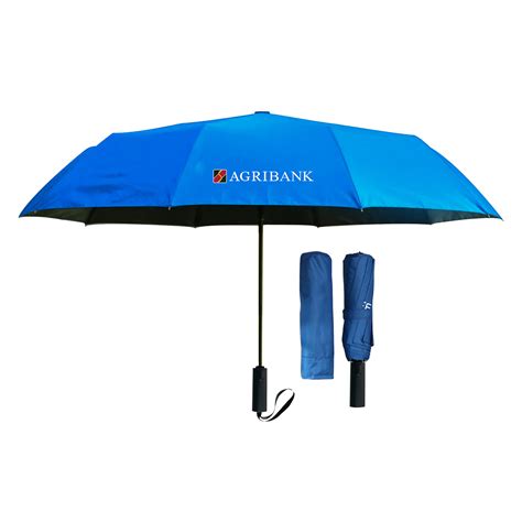 Dù Cầm Tay Gấp 3 Tự Động 2 Chiều R 58 Cm 10 Múi 3 Nan D051