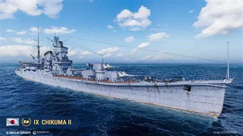 World Of Warships 131 Closed Test Japanese Cruiser Chikuma Ii