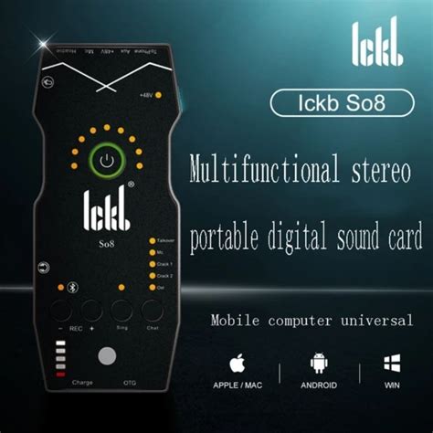 Jual Soundcard Ickb So8 Portable Bluetooth Shopee Indonesia