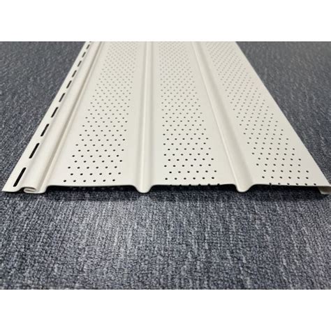 Pvdf Upvc Soffit Board White Colour Class 1 Composite Soffit Board From
