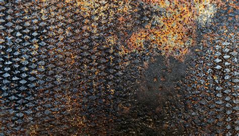 Rusty Black Metal Texture 612x410