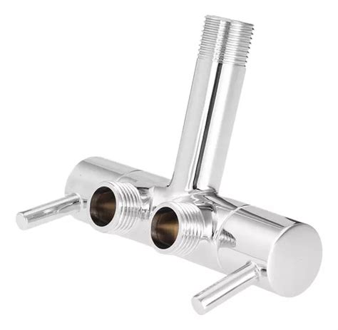 Válvula Angular De Pared Cromada Válvula De Doble Salida Cuotas Sin Interés