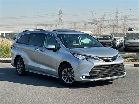 Toyota Sienna Hybrid 2 5l 2021 Model Year Usa Specs Silver Color Atocars
