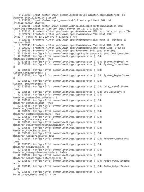 yuzu log pdf computing platforms operating system families