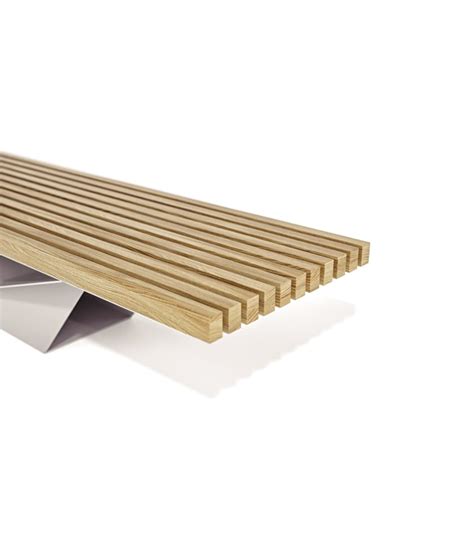 Freedom Modular Backless Steel And Wood Bench By Lab23 Design