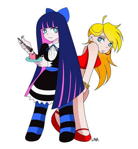 Panty And Stocking By Kittyzoidx On Deviantart