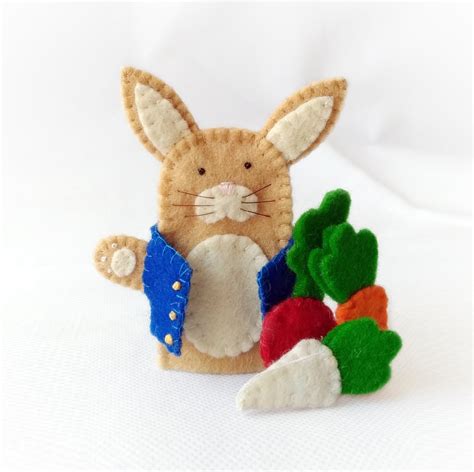 Peter Rabbit Finger Puppet Peter Rabbit Felt Finger Puppet Felt