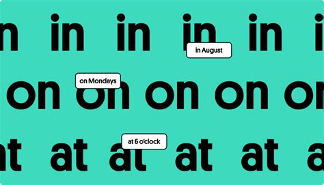 What Is The Difference Between Preposition Of Time And Place