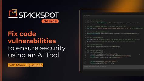 How Stackspot Ai Can Fix Code Vulnerabilities Mario Figueiredo Posted On The Topic Linkedin