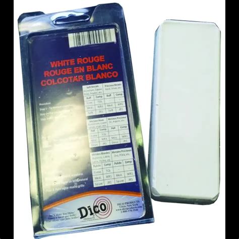 Dico 7100960 Rouge Buffing Compound White Small Clamshell Each
