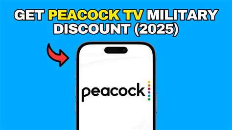 How To Get The Peacock Tv Military Discount 2025 Guide Youtube