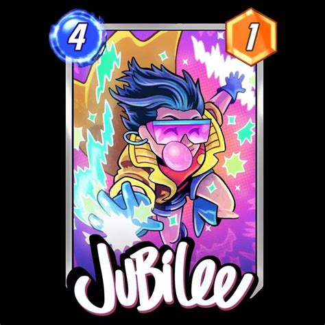 Jubilee Dan Hipp Marvel Snap Card Variant Marvel Snap Zone Marvel