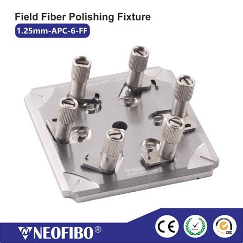 125mm Ferrule Field Fiber Polishing Fixture 125mm Apc 6 Ff