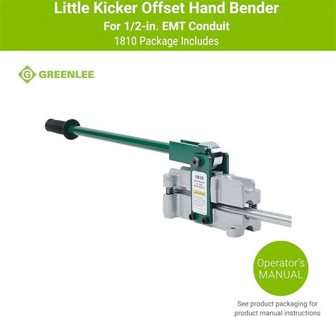 Little Kicker Conduit Bender At Ethan Spedding Blog