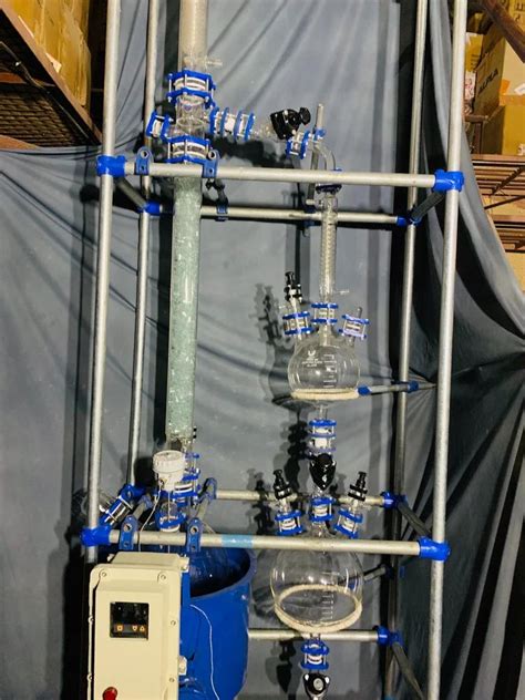 Unityglass Borosilicate Glass Fractional Distillation Assembly For