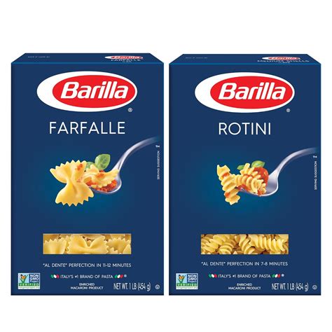 Barilla Paquete Variado De Pasta Blue Box Farfalle
