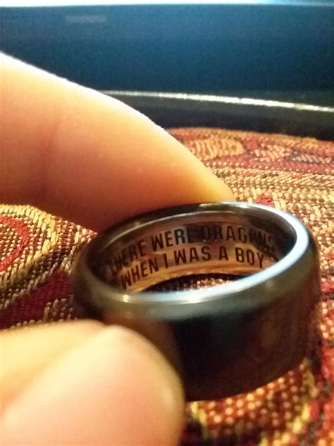 Got My Graduation Ring Today Felt Like I Had To Get This Engraved On
