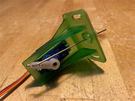 🛤️ Model Railway Railroad Servo Mount Bracket Plus Alignment Tool・ Stl