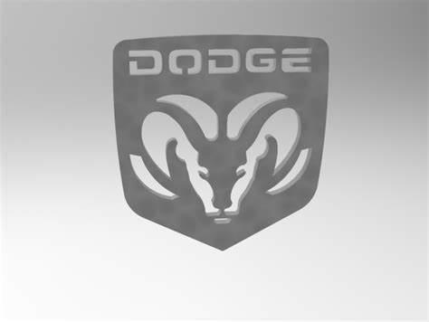 New Dodge Logo Decal