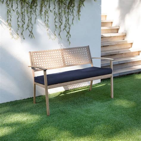 Sorra Home Indooroutdoor Solid Round Front Bench Cushion Overstock