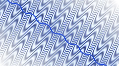 Premium Vector Blue Wave Line Pattern Abstract Background For