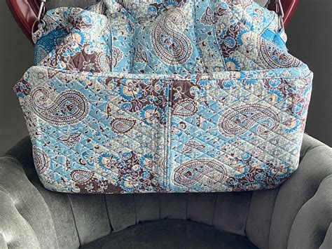 Quilted Paisley Floral Weekender Gym Diaper Duffel Bag Gem