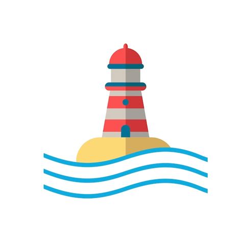 Premium Vector Lighthouse Icon Simple Element From Buildings