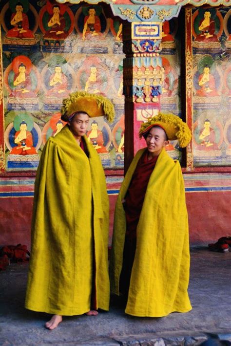 Tibetan Robes Ancient Tibetan Monastery Tibetan Buddhist Clothing