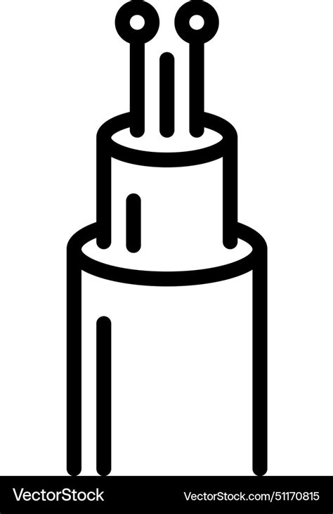 Fiber Royalty Free Vector Image Vectorstock