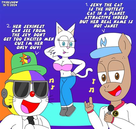 Sexy The Cat Rap By Tvideshow On Deviantart