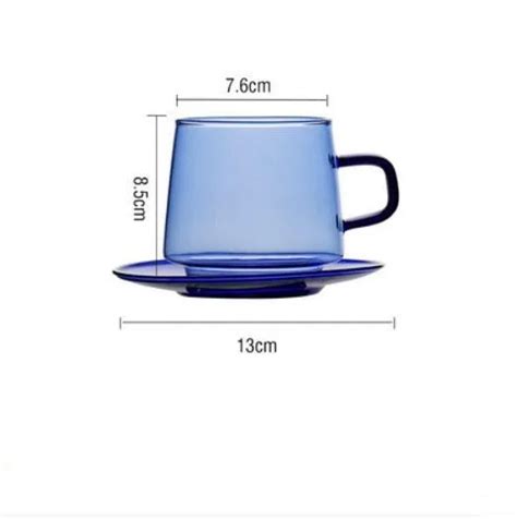 Customizable High Quality Borosilicate Stackable Glass Cup Creative