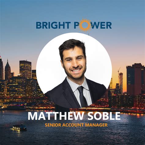 Bright Employee Matthew Soble Bright Power