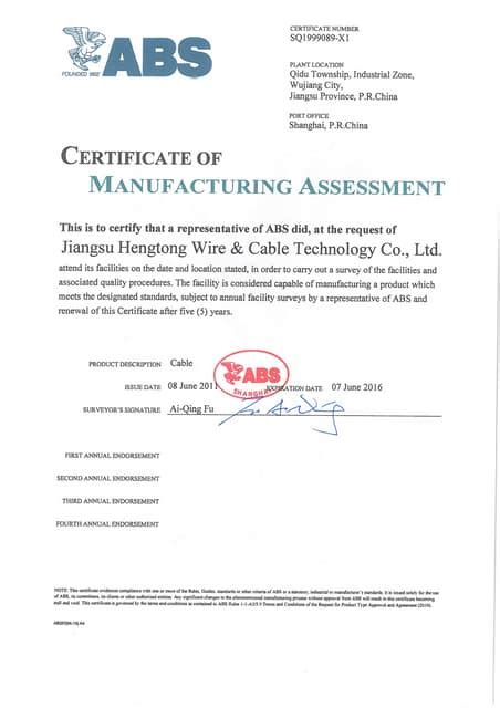 Certification Gl Pdf