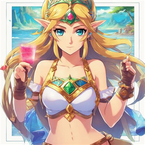 Princess Zelda Bikini By Megasonic1000 On Deviantart