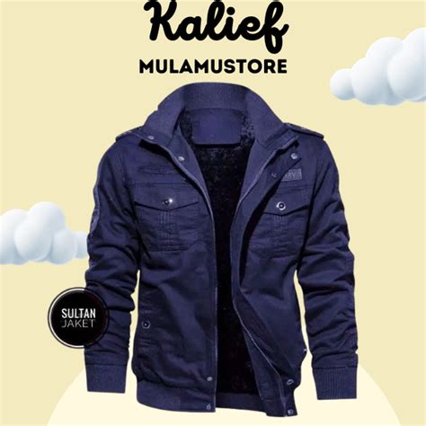 Jaket Bomber Pria Jaket Bomber Elegant Jaket Bomber Kalief Jaket Bomber Kekinian Jaket Bomber